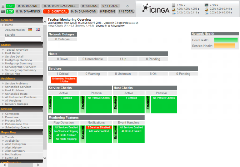 การติดตั้ง Icinga Monitoring บน CentOS 7 | HostPacific.com