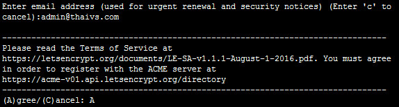 ติดตั้ง Lets Encrypt ร่วมกับ Nginx บน Centos 7
