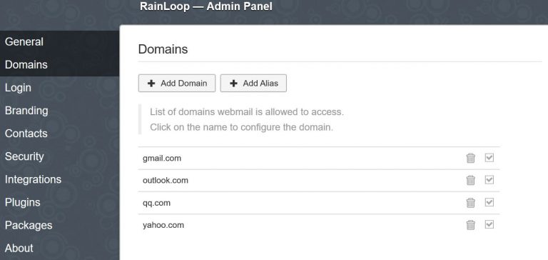 วิธีการติดตั้งและกำหนดค่า Client RainLoop Webmail | HostPacific.com
