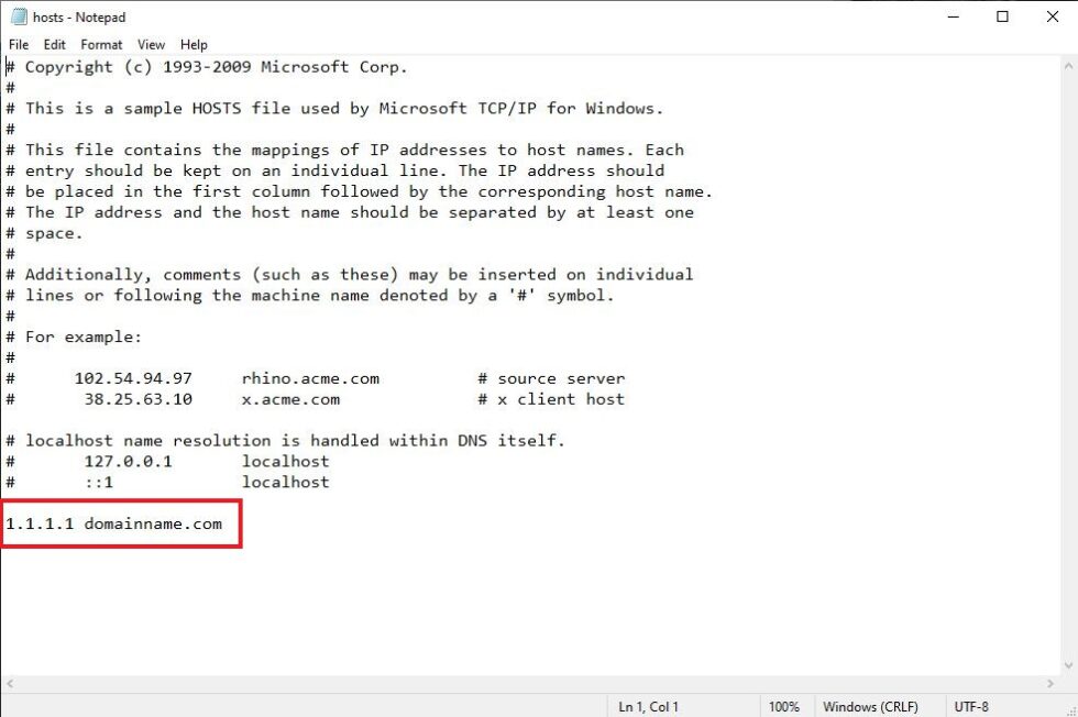  Hosts File HostPacific